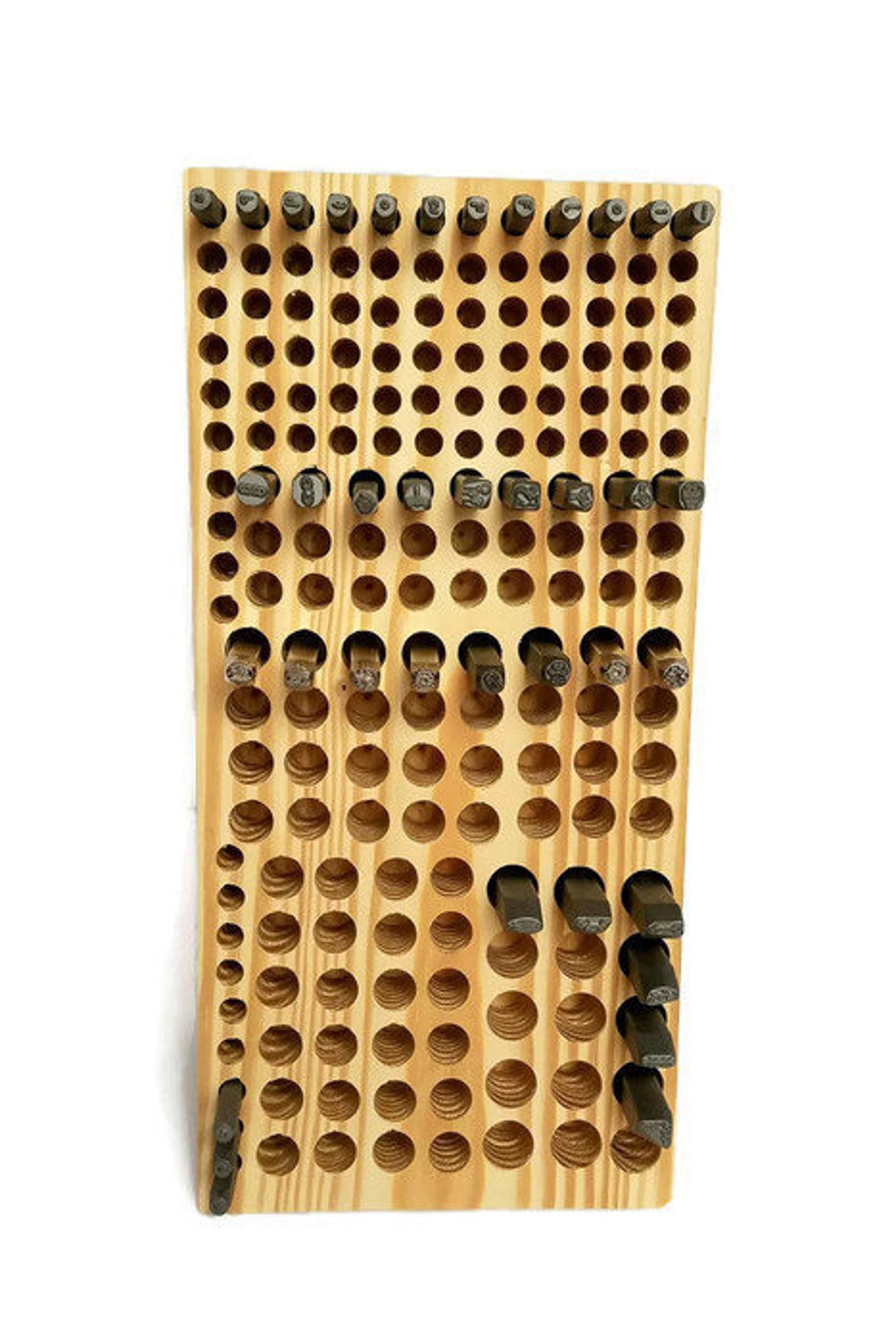 X-large Mixed Angled Metal Stamp Holder Metal Stamp - Etsy