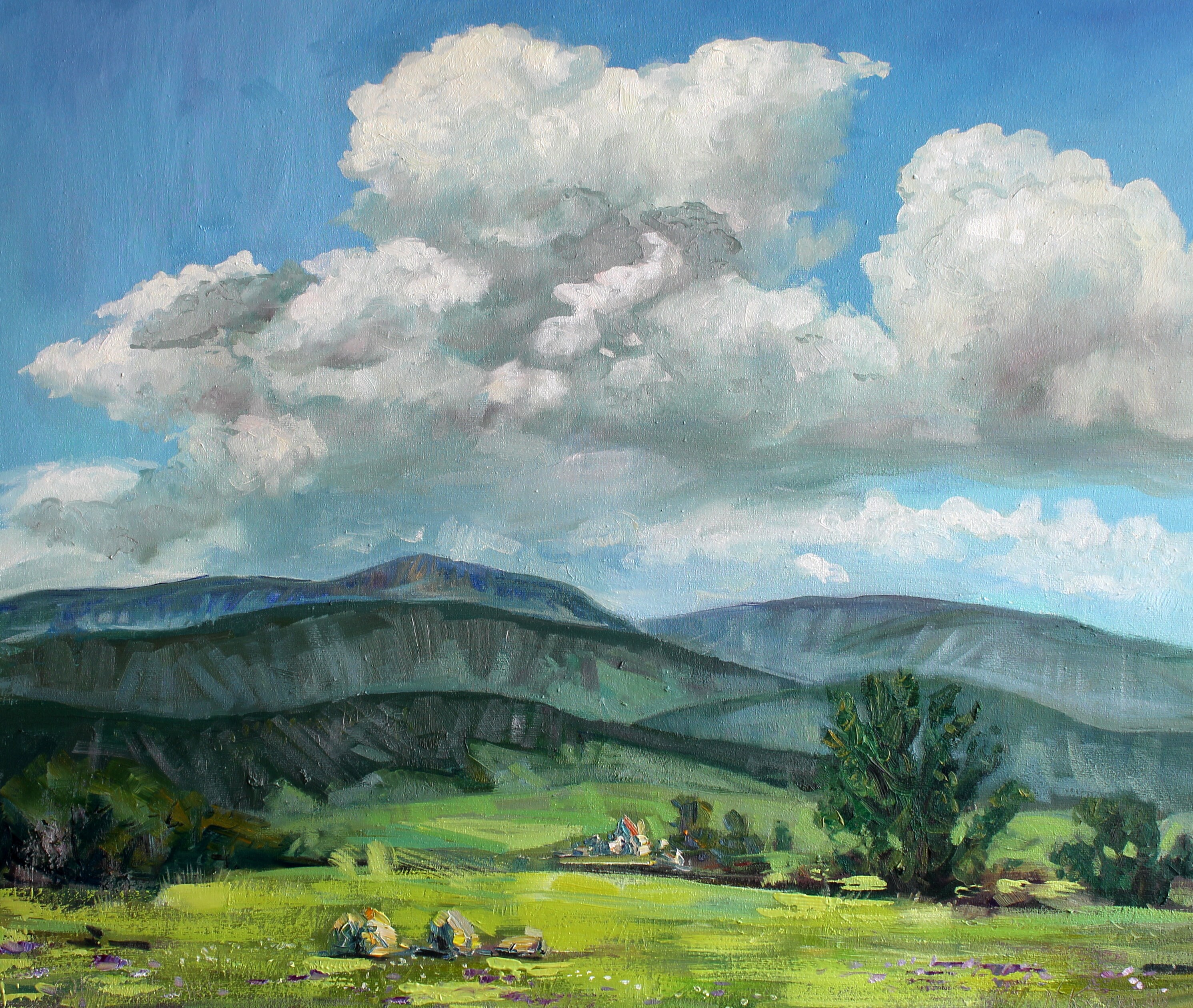 Art & Collectibles Painted Skies The Appalachian Collection Drawing ...