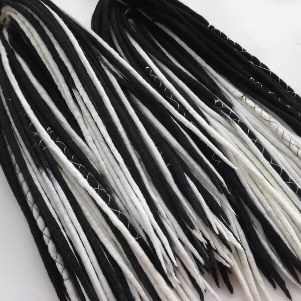 Wool Dreadlock Extensions - Etsy
