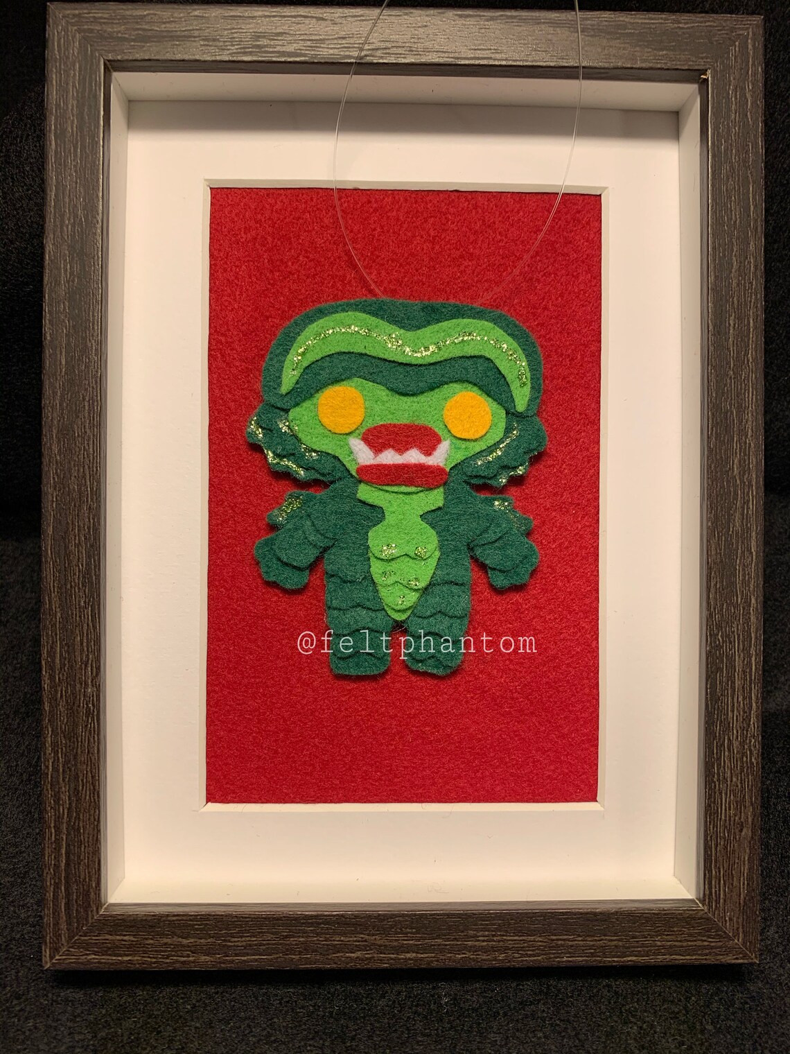 Gilly the Gillman From the Creature From the Black Lagoon Felt | Etsy