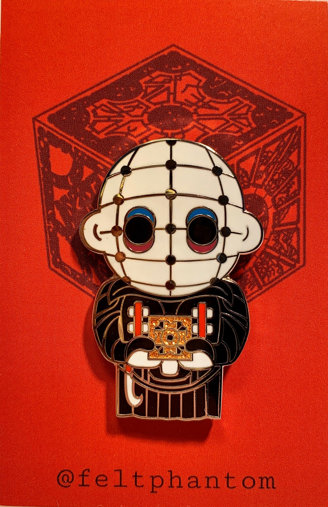 Pinhead Pin, Hard Enamel Pin, 80s Horror, Cult Film, Pin, Badges ...