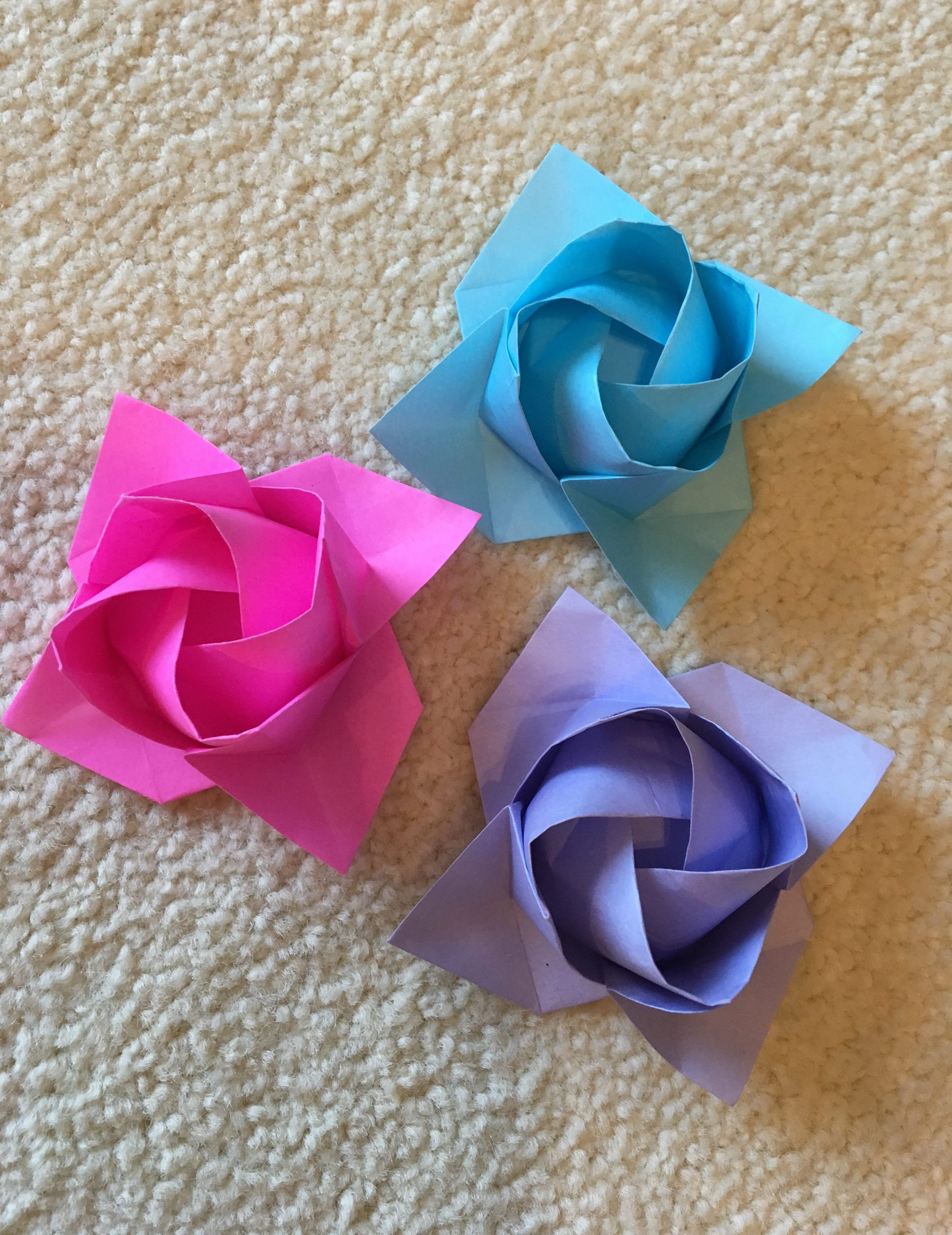 Origami Rose - Etsy