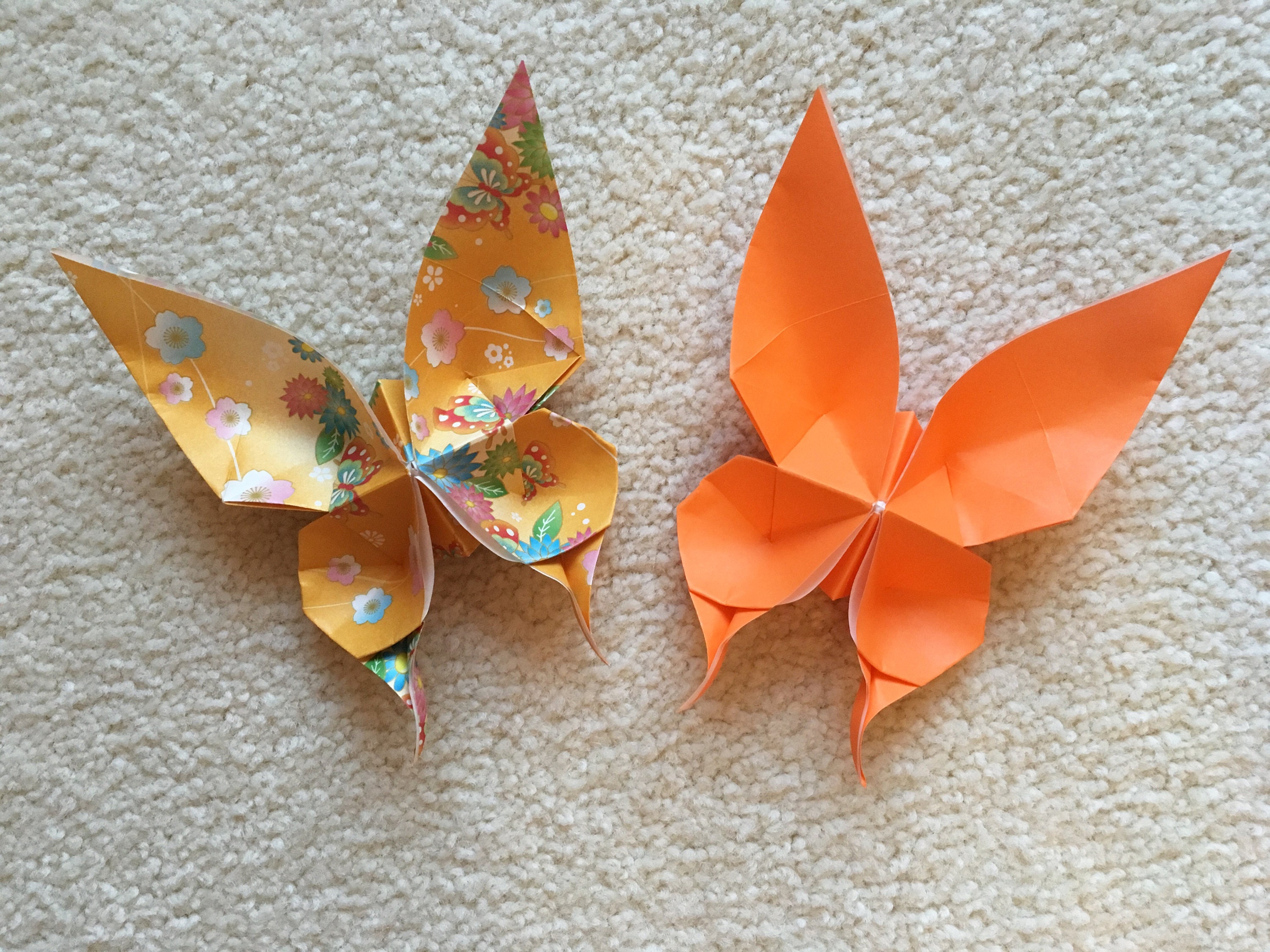 Origami Butterflies - Flower Garden - Etsy