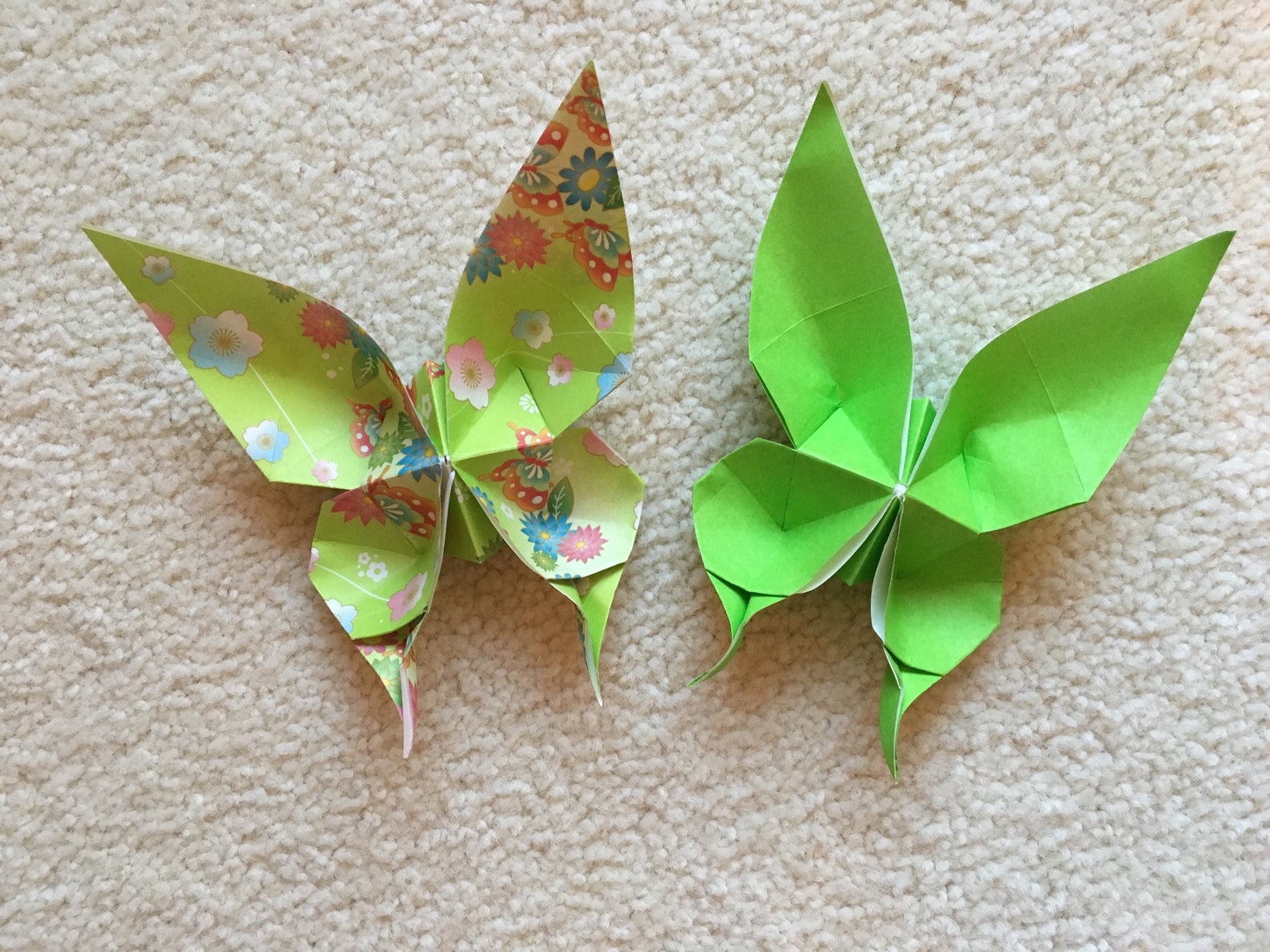 Origami Butterflies - Flower Garden - Etsy