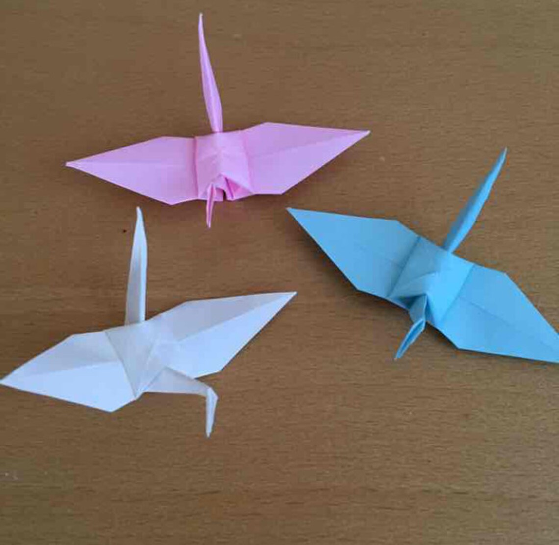 100 Mini Origami Cranes - Etsy