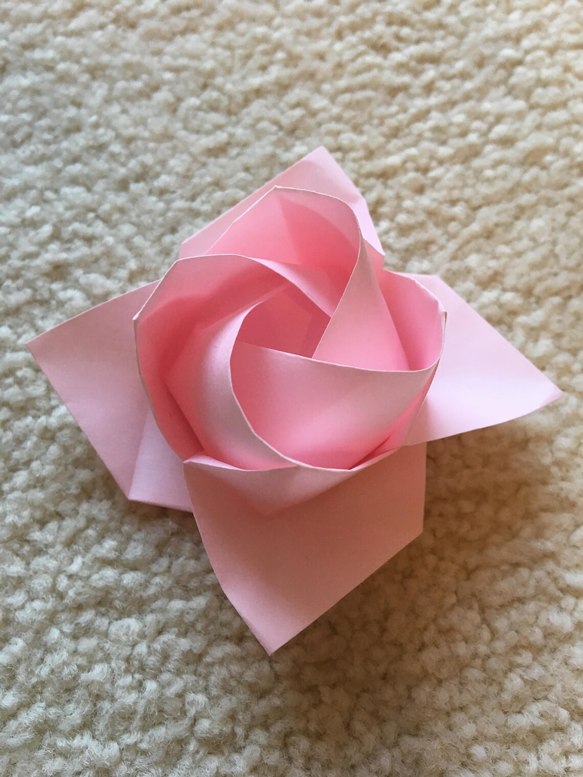 Origami Rose - Etsy