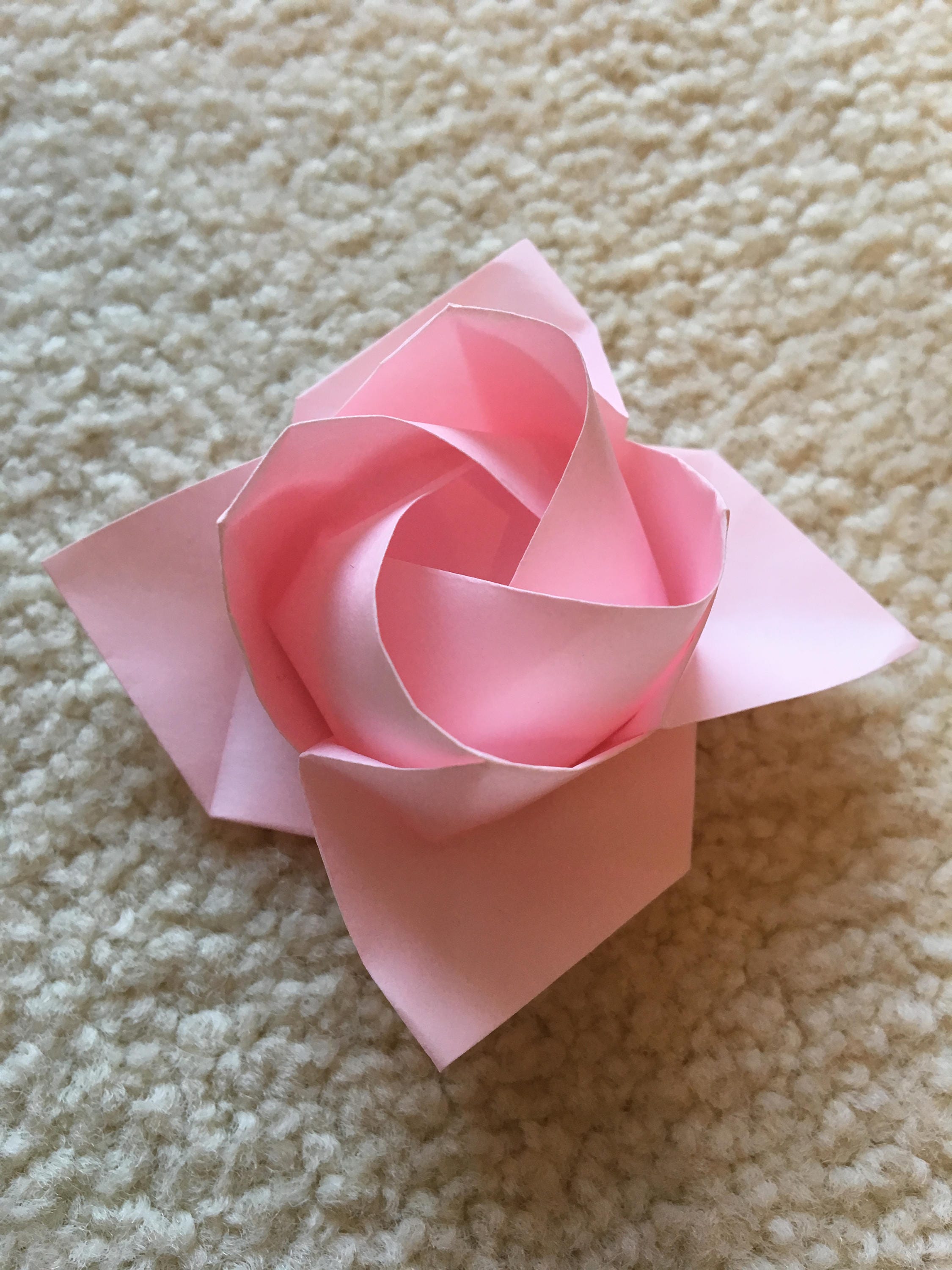 Origami Rose - Etsy