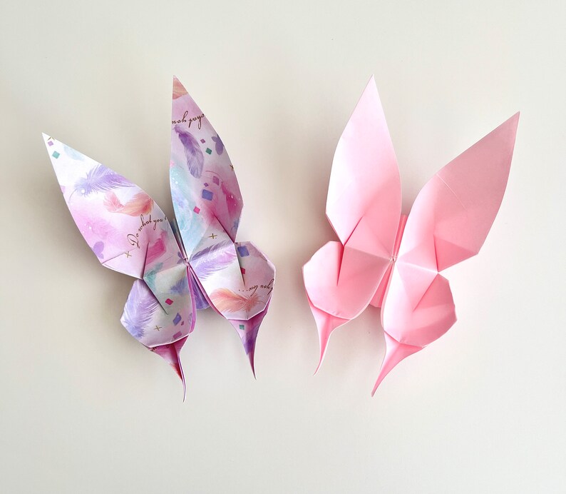 Origami Butterflies Feathers - Etsy