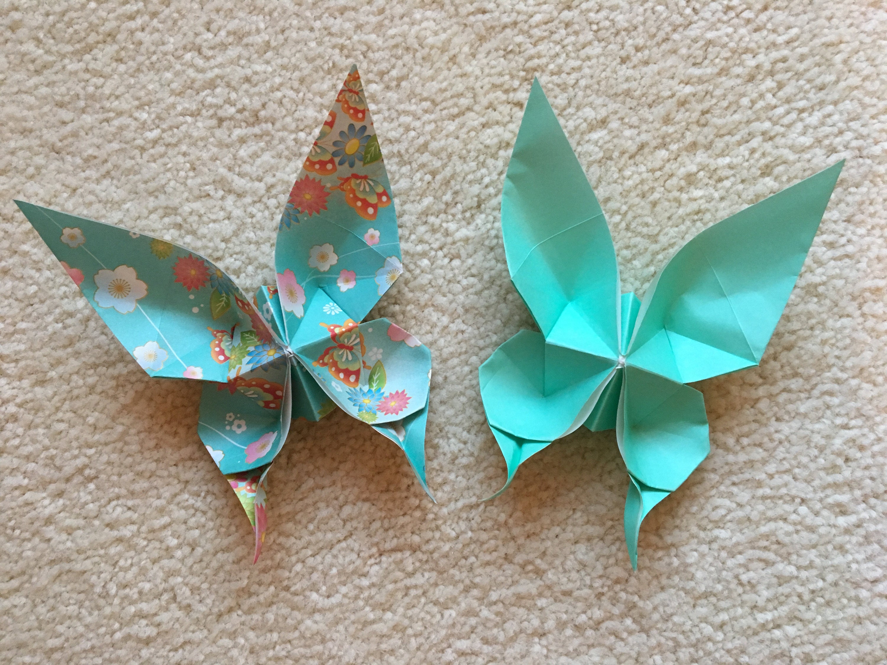 Origami Butterflies - Flower Garden - Etsy