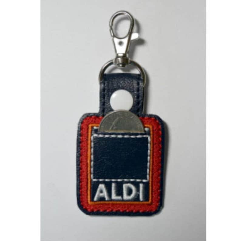 Coin Holder Keychain, Aldi Quarter Holder, Quarter Keeper Keychain ...