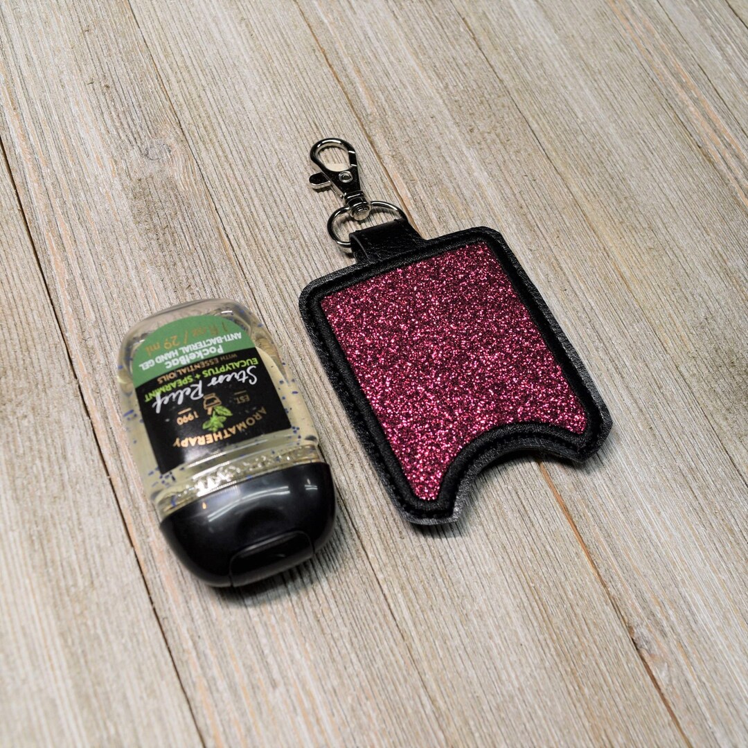 Sanitizers Holder, Sanitizer Keychain, Pocketbac Holder, Snap on ...