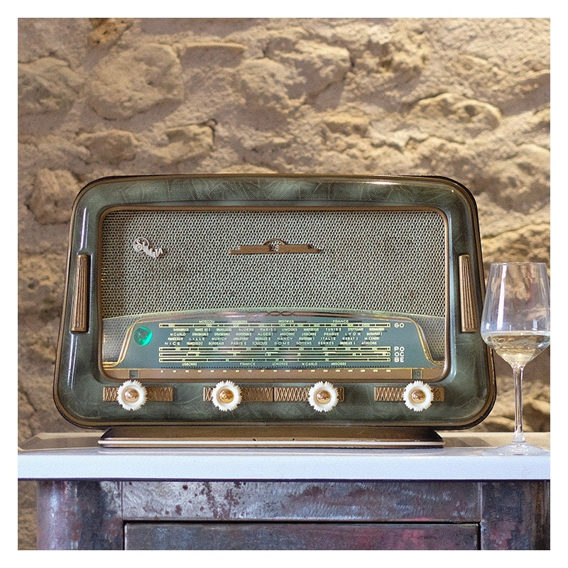Art Deco Radio - Etsy