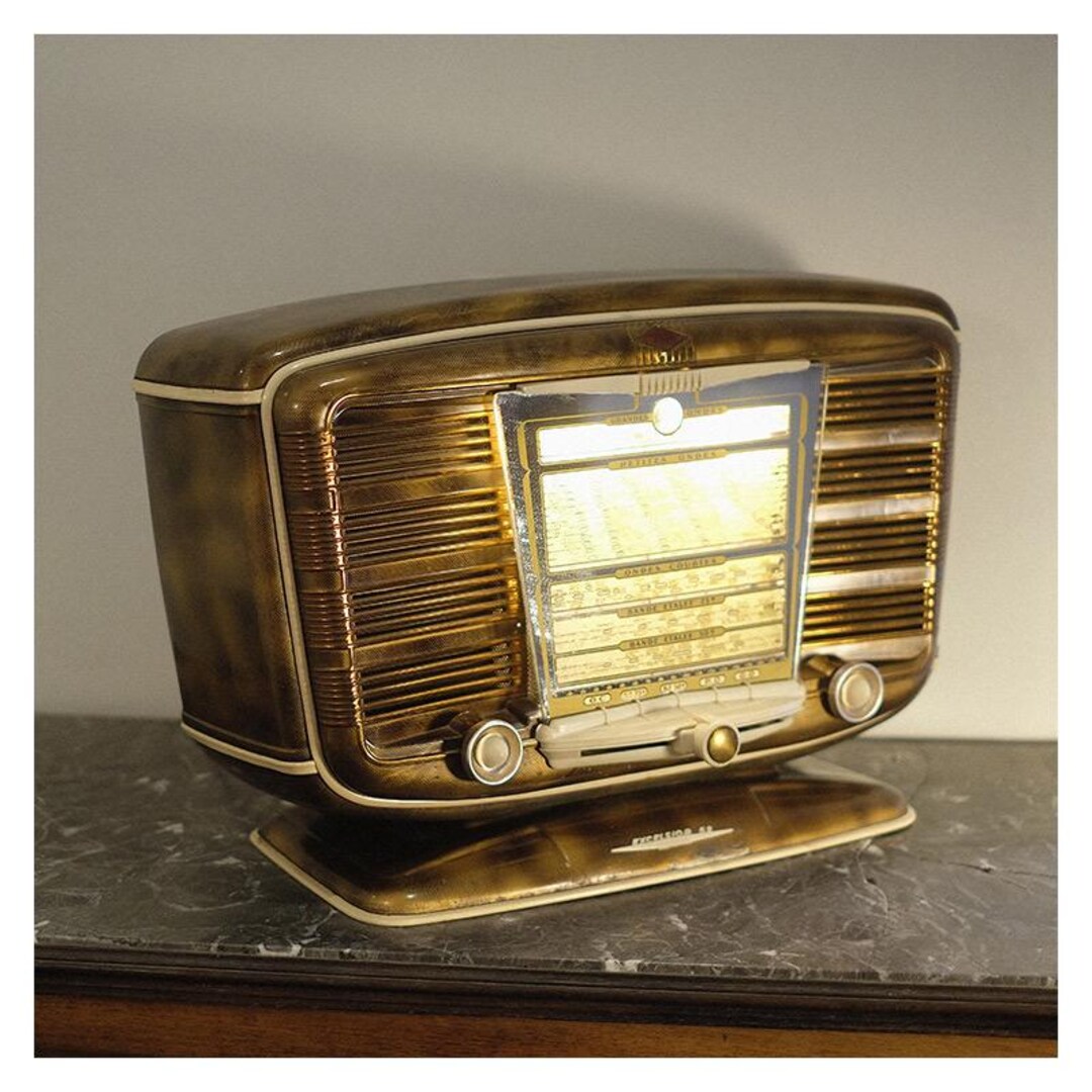 The Most Famous Rare Hi-fi French Art Deco Restored Radio of All Time ...
