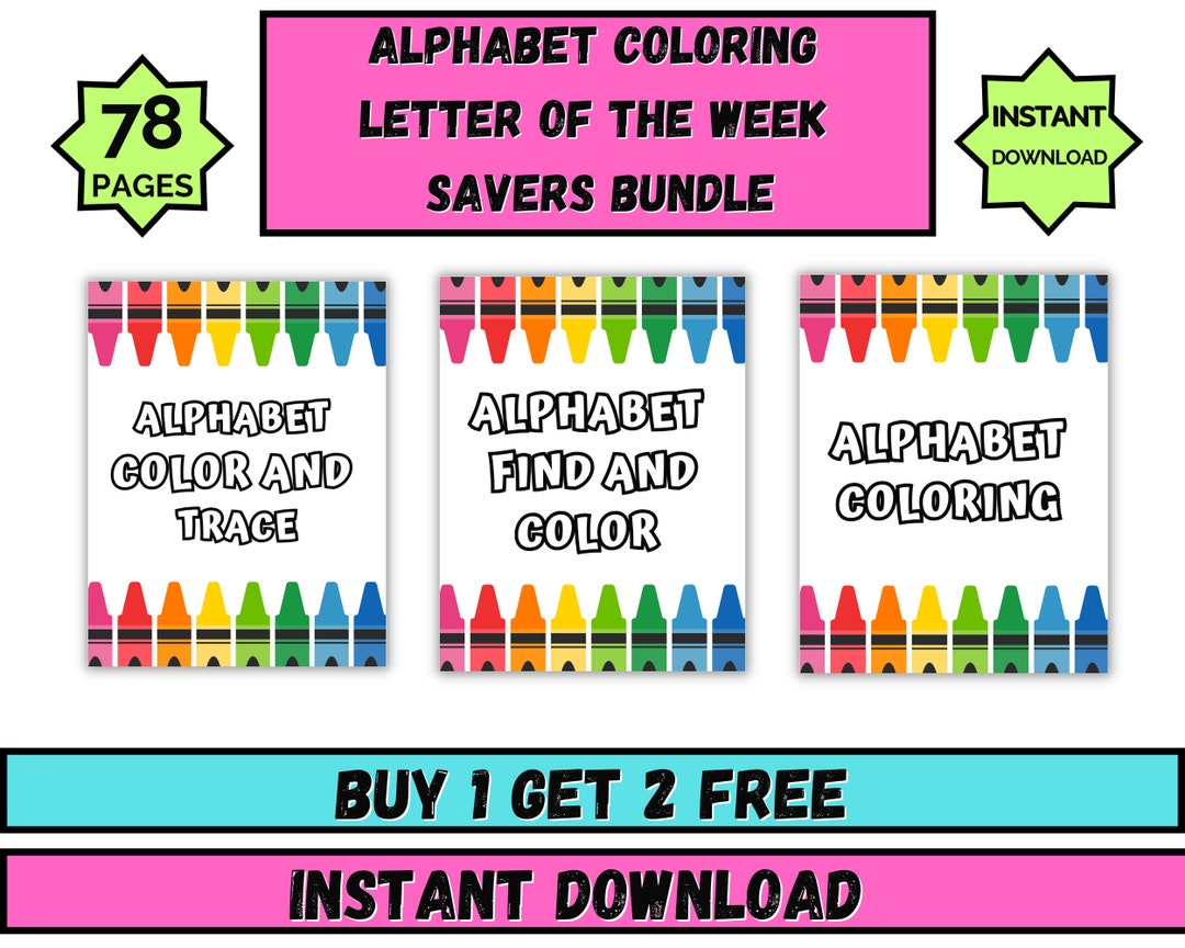 Letter of the Week Worksheets Printable, Alphabet Worksheets, Preschool ...