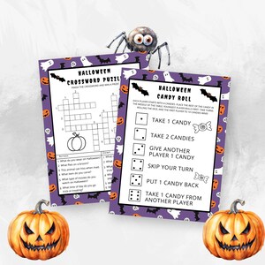 Kids Halloween Party Game Printables X 9 Games Halloween - Etsy