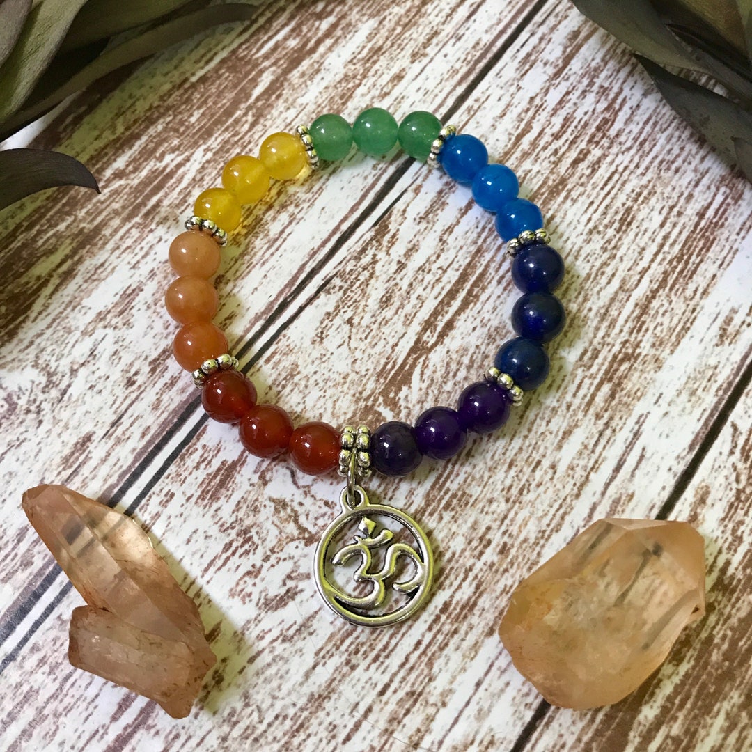 Chakra Bracelet, Chakra Bracelet Set, Chakra Jewelry, Yoga Jewelry ...