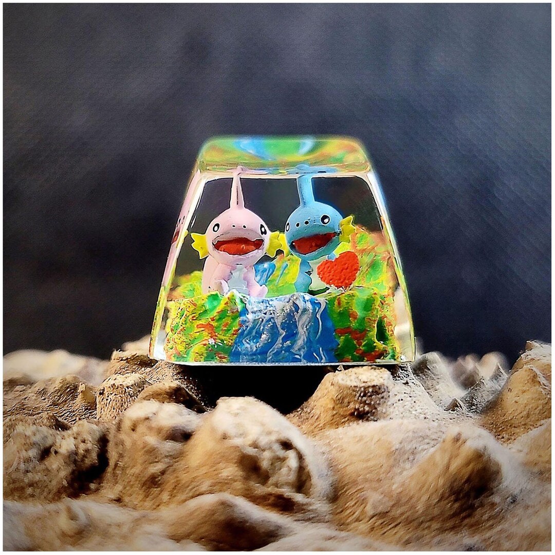 Pokemon Squirtle Artisan Keycaps Epoxy Resin - Etsy
