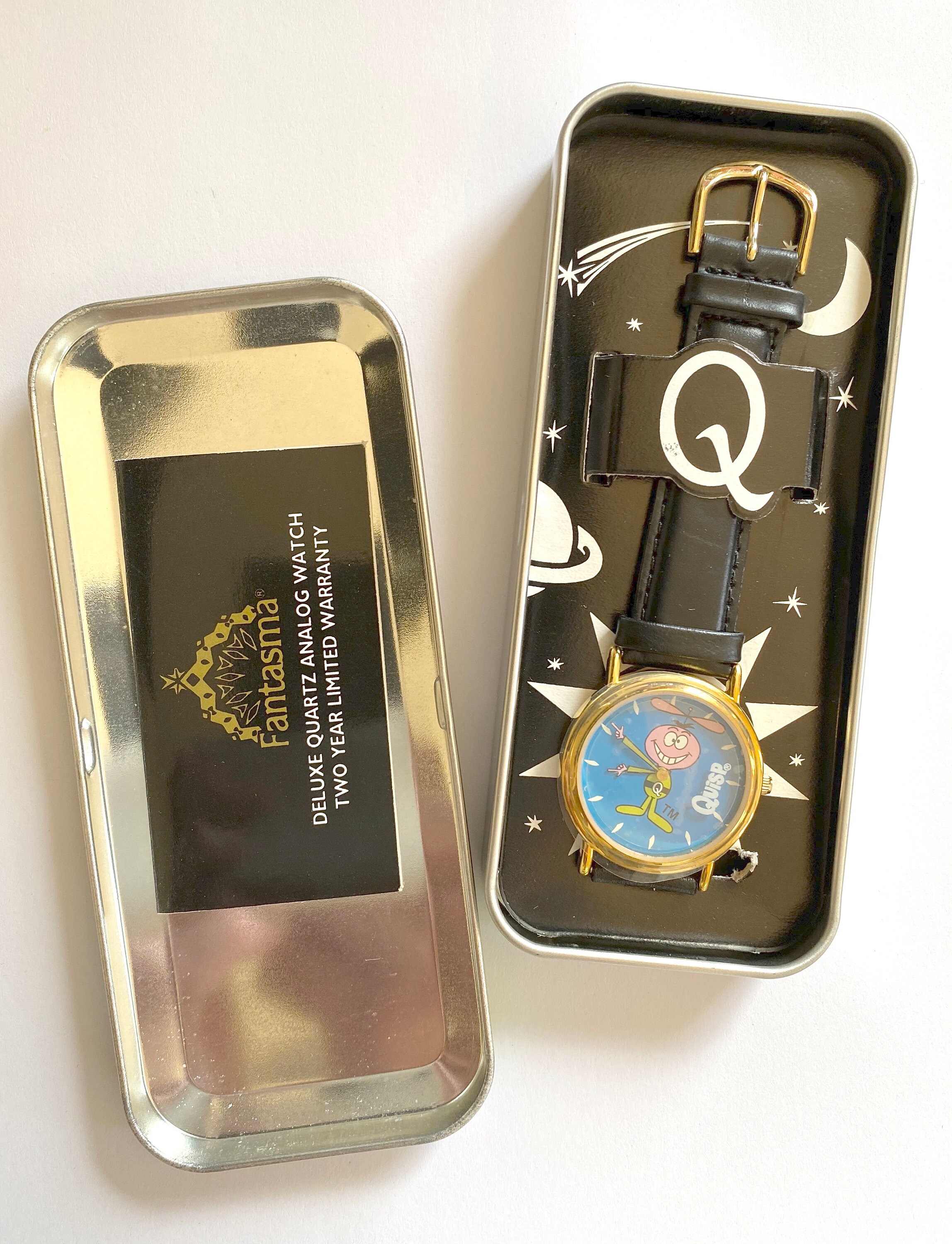 1996 QUISP Cereal Watch-collectible in TIN & BOX of Cereal Also - Etsy