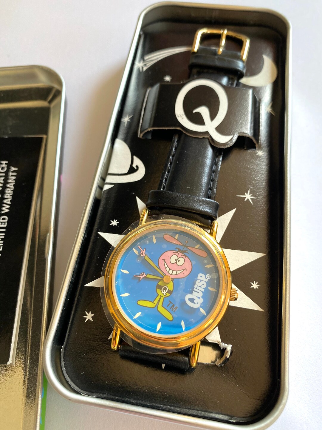 1996 QUISP Cereal Watch-collectible in TIN & BOX of Cereal Also!! - Etsy