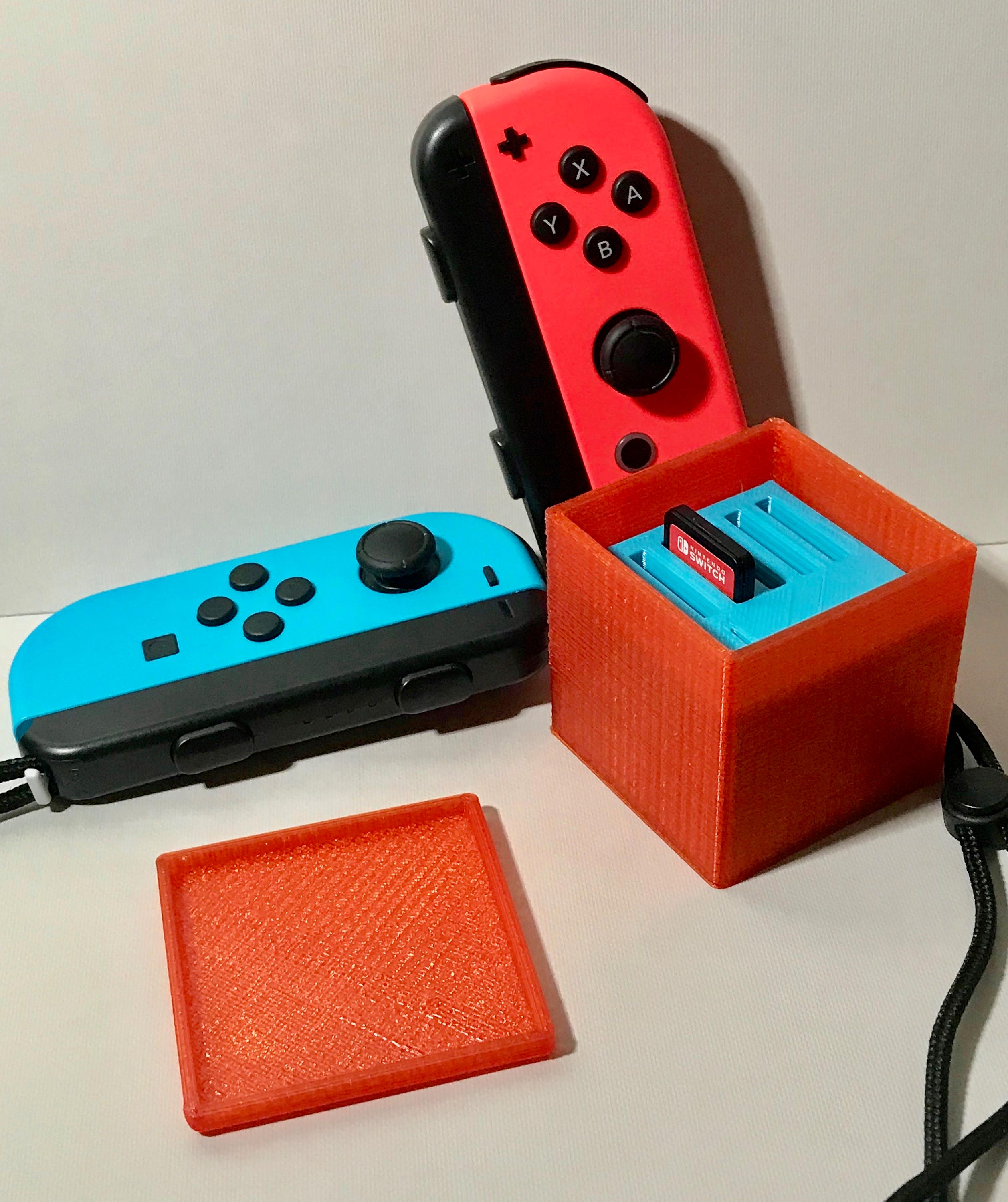 Nintendo Switch Cartridge and Micro SD Holder, Game Case, 3D Printed ...