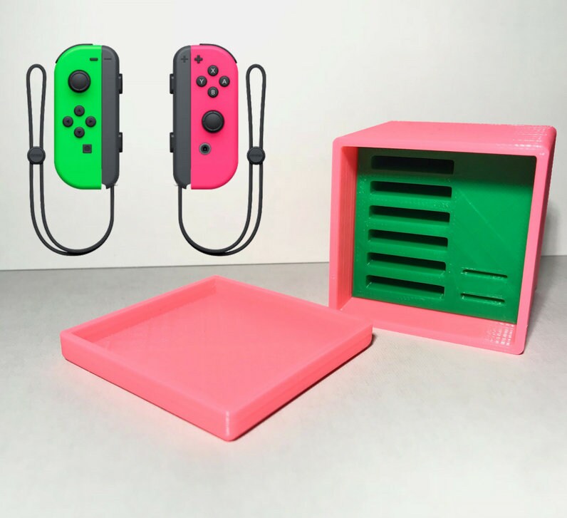Nintendo Switch Cartridge and Micro SD Holder, Game Case, 3D Printed ...