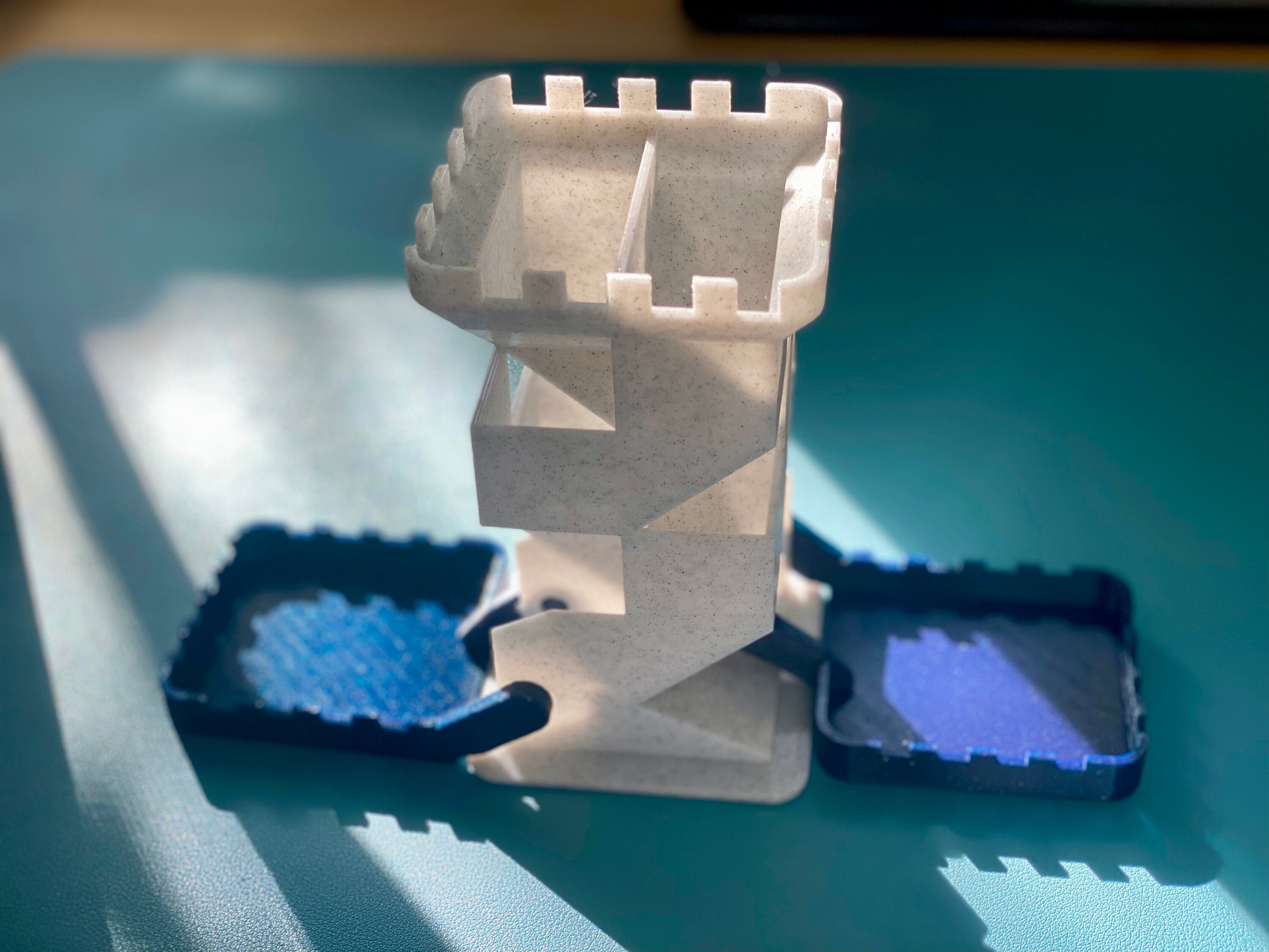 Dice Tower, DND Dice Tower, RPG Dice Tower, Dice Roller Tray, Custom ...