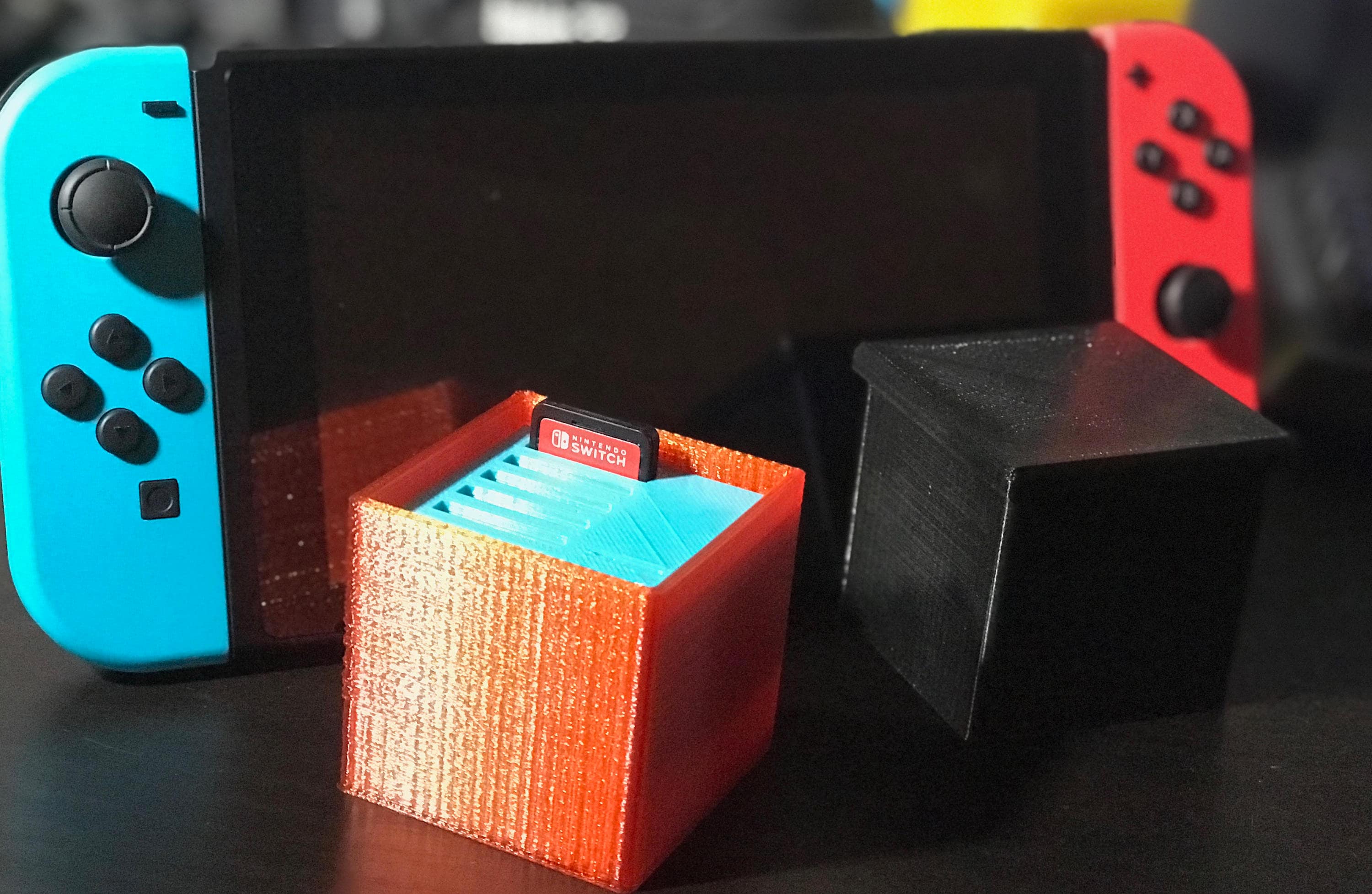 Nintendo Switch Cartridge and Micro SD Holder, Game Case, 3D Printed ...