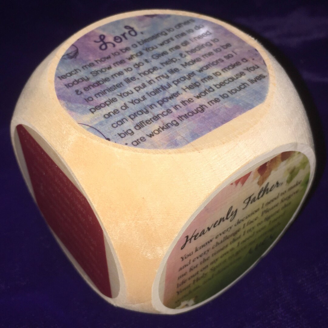 Prayer Cube - Etsy