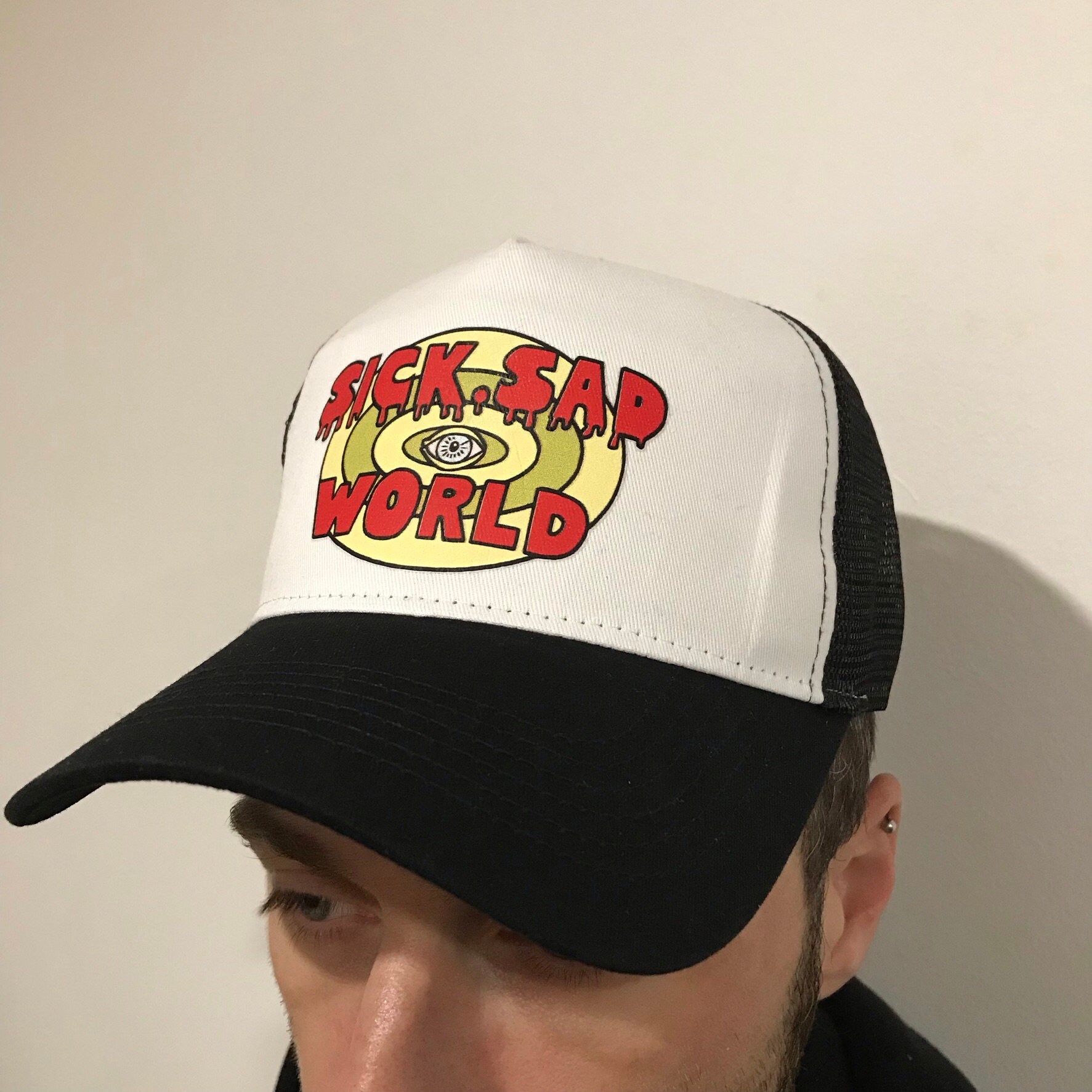 SICK SAD WORLD Snapback Cap Camo or Trucker Daria 90s - Etsy