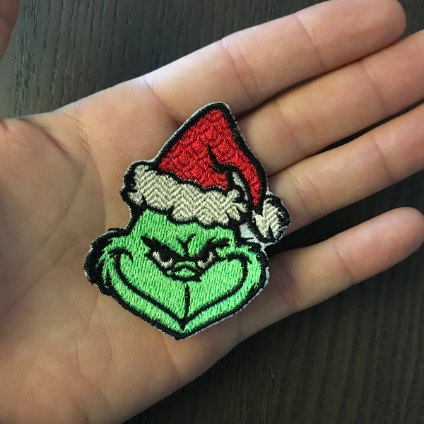 Grinch Patch - Etsy Australia