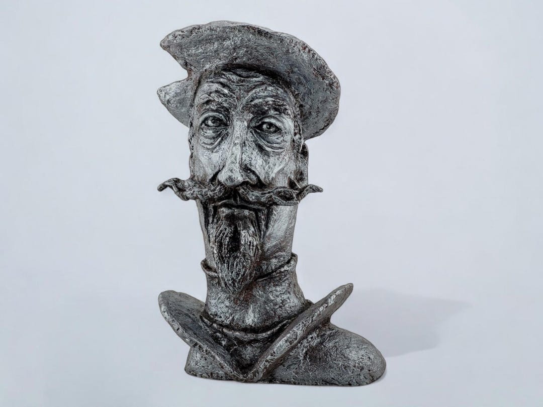 Don Quixote Sculpture | Unique Gift | Home Office Decor | Don Quixote ...