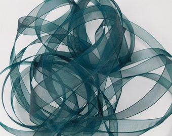 Green Sheer Ribbon | Etsy