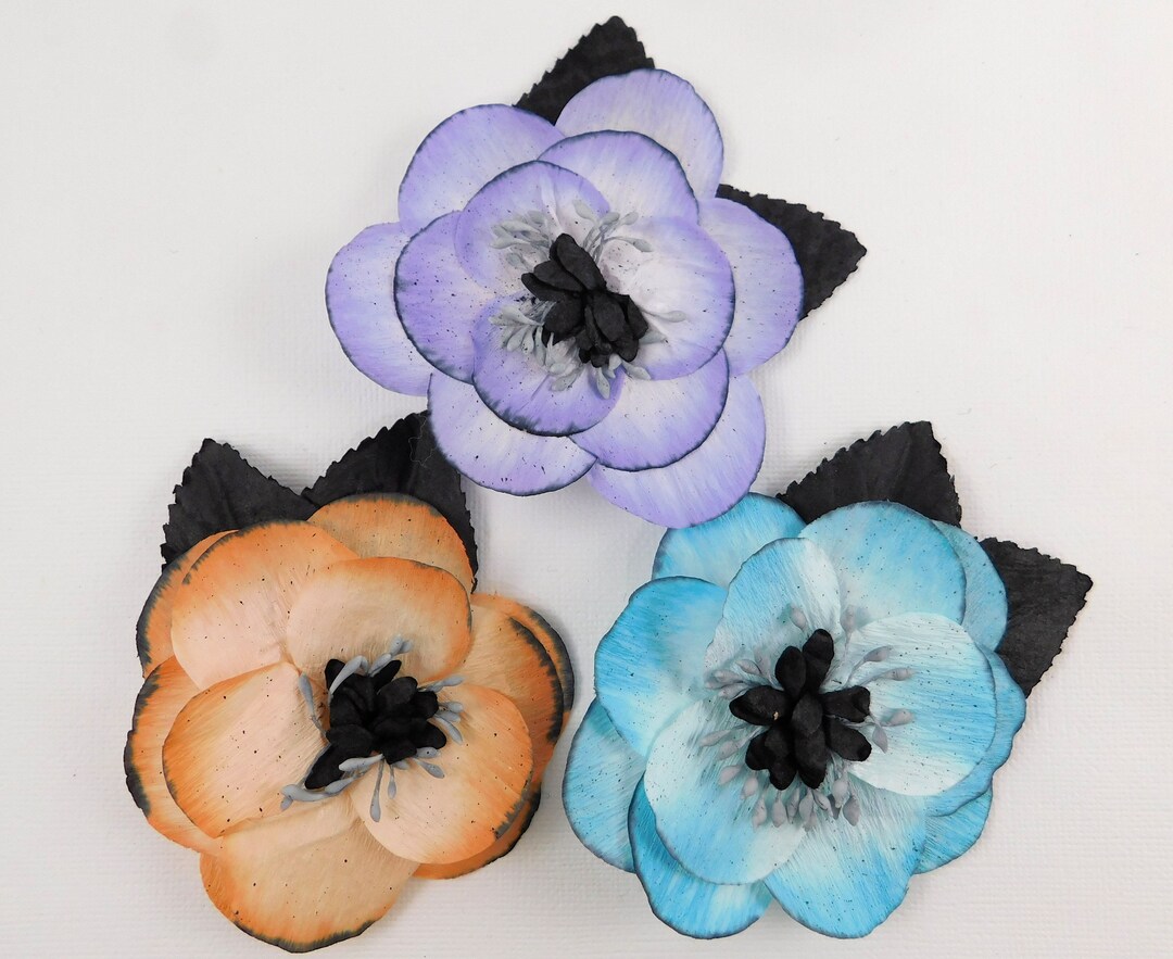 Prima Paper Flowers Vintage 2 Scrapbooking Prima Flowers Crepe Paper ...