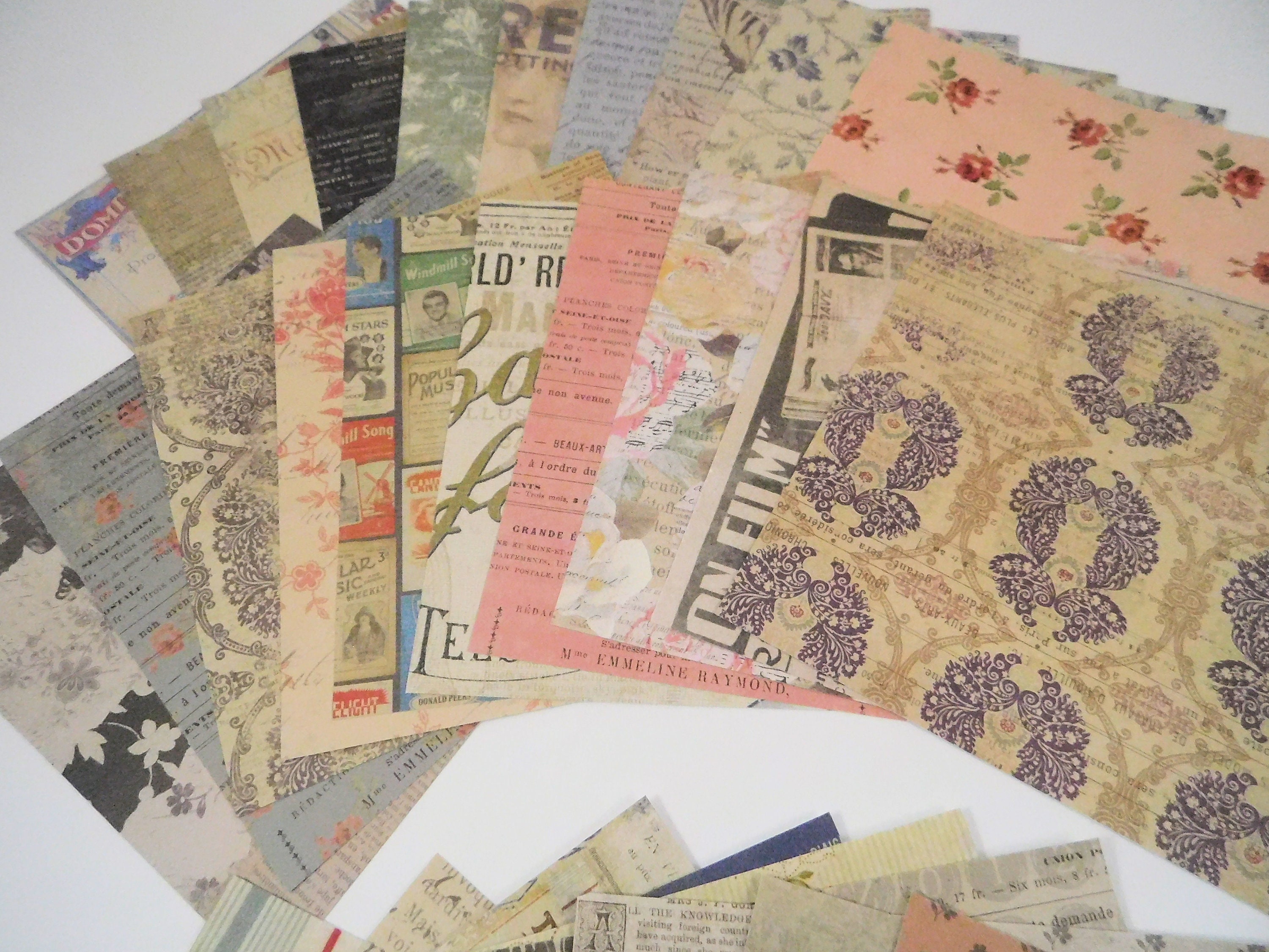 Paper Studio 6x6 Theodosia Square SAMPLER Paper Pack 30 - Etsy