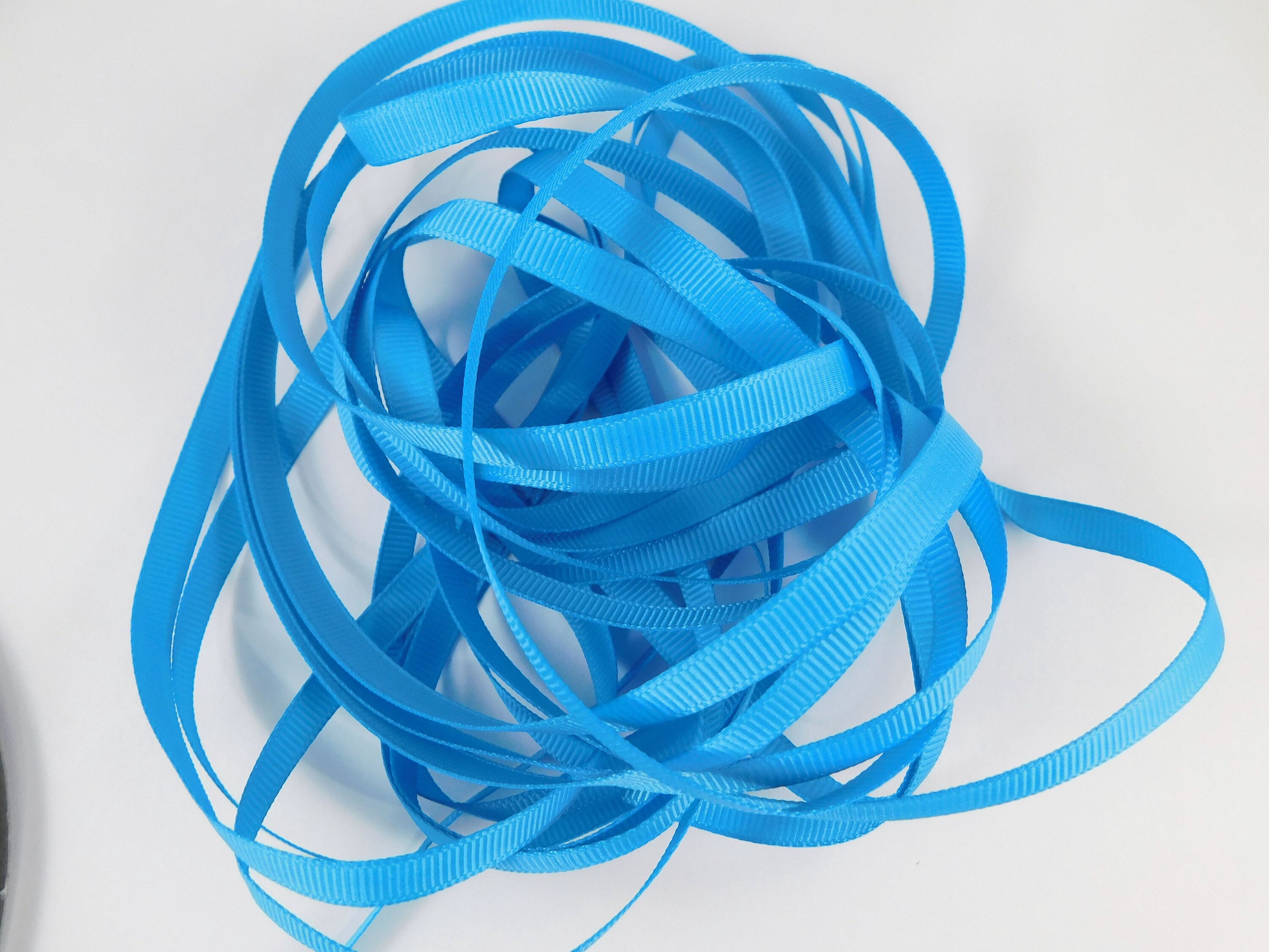 5 Yards Turquoise Blue Grosgrain Ribbon 1/4 Inch Wide Trim - Etsy