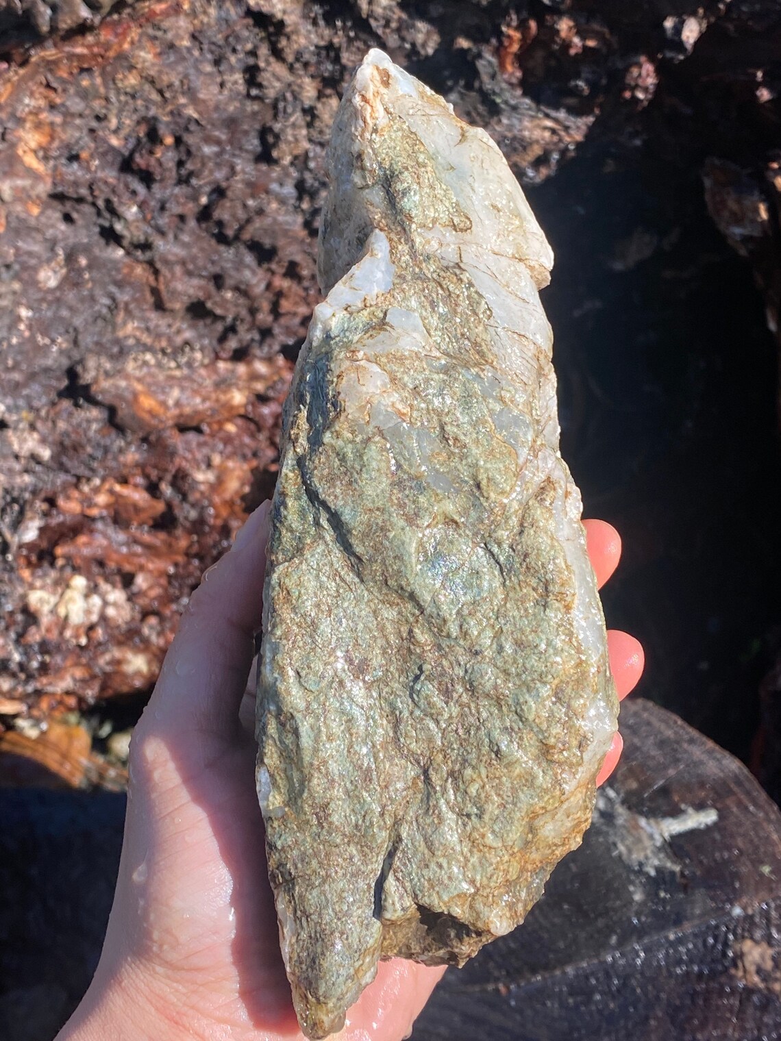 Raw Beryl Natural Goshenite With Light Blue Schist - Etsy