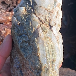 Raw Beryl Natural Goshenite With Light Blue Schist - Etsy