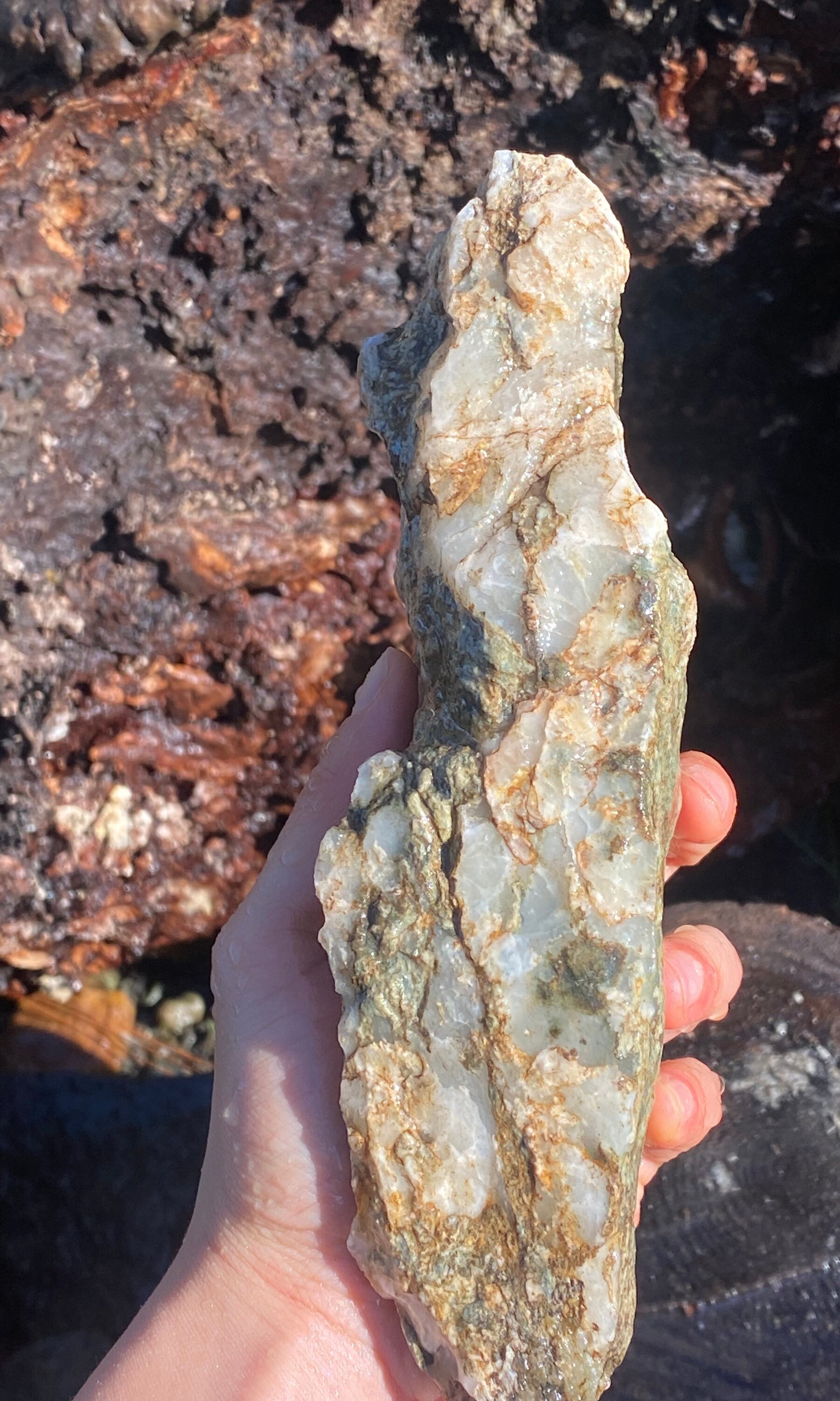 Raw Beryl Natural Goshenite With Light Blue Schist - Etsy