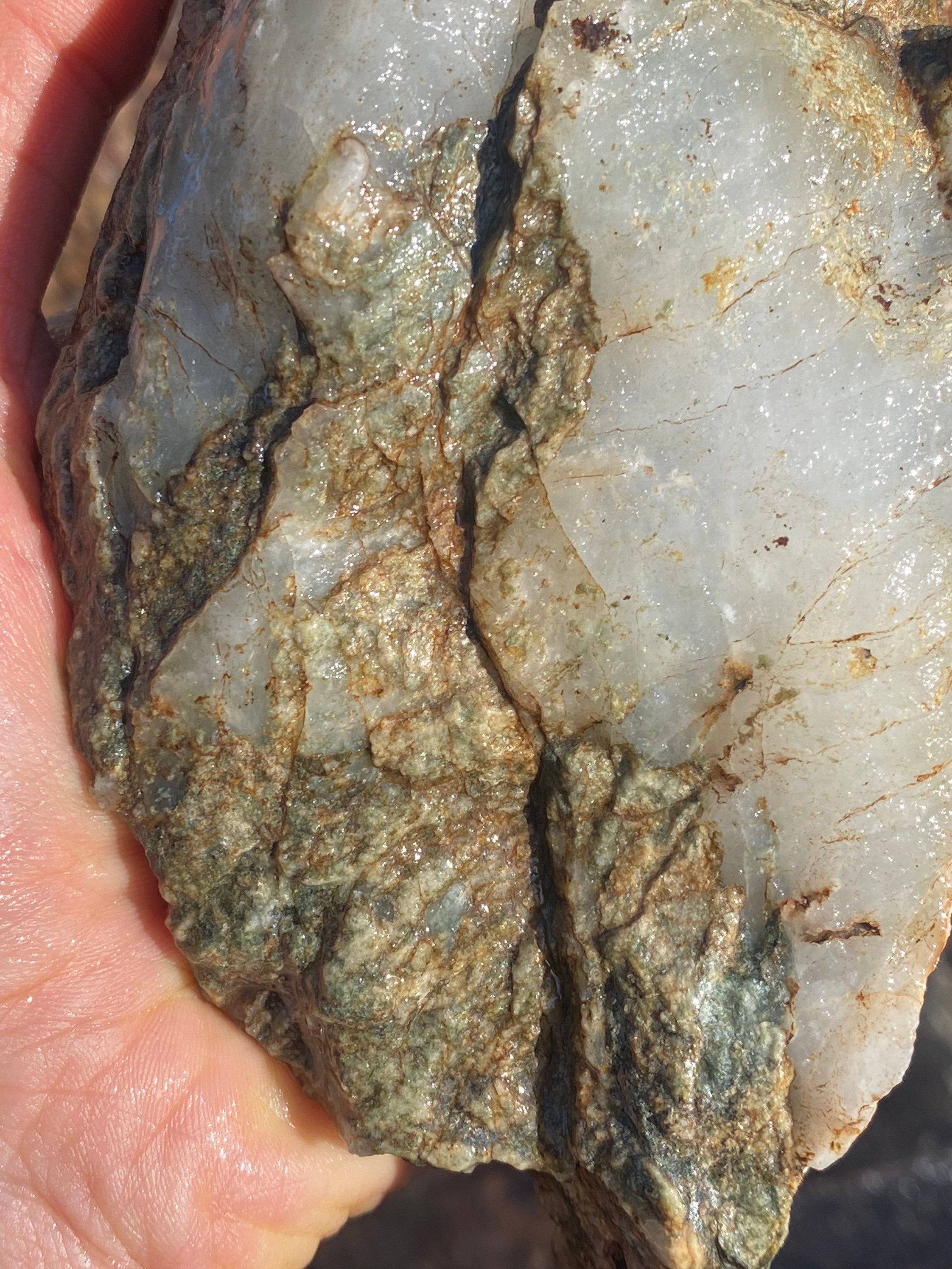 Raw Beryl Natural Goshenite With Light Blue Schist - Etsy