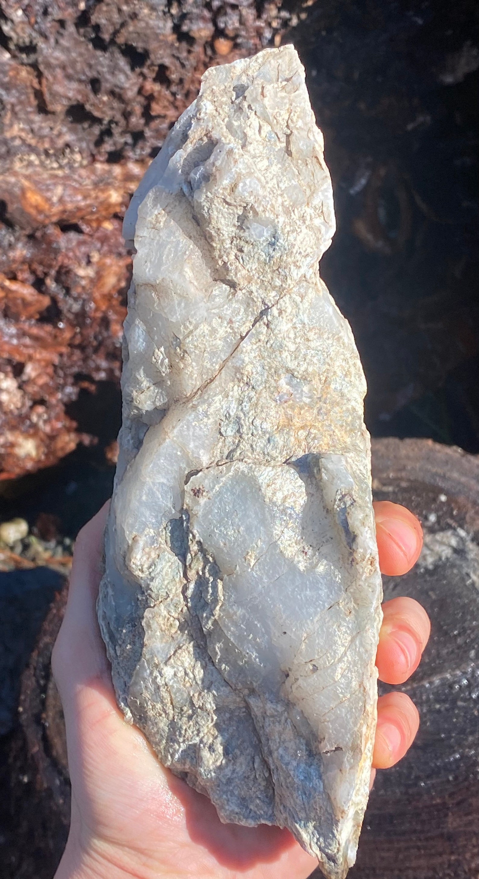 Raw Beryl Natural Goshenite With Light Blue Schist - Etsy