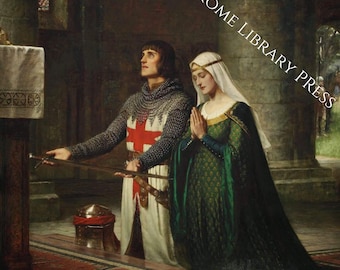 Knight and Maiden - Etsy