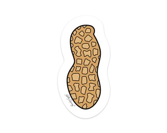 Peanut Sticker - Etsy