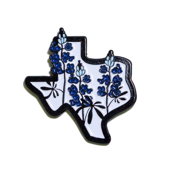 Texas Enamel Pin - Etsy