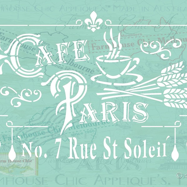 French Stencils - Etsy