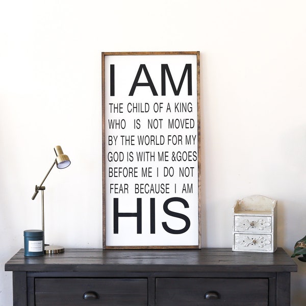 I Am His - Etsy