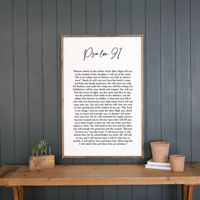 Psalm 91 - Etsy