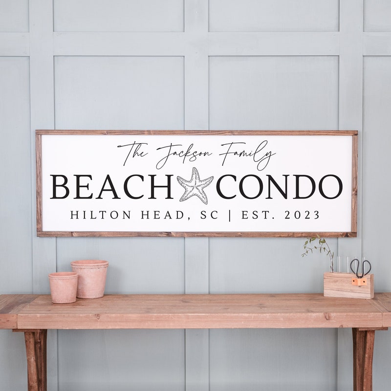 Personalized Beach Signs - Etsy