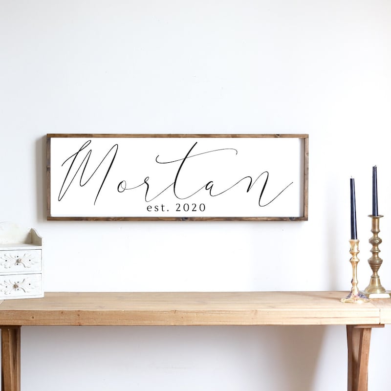 Two Last Names - Etsy