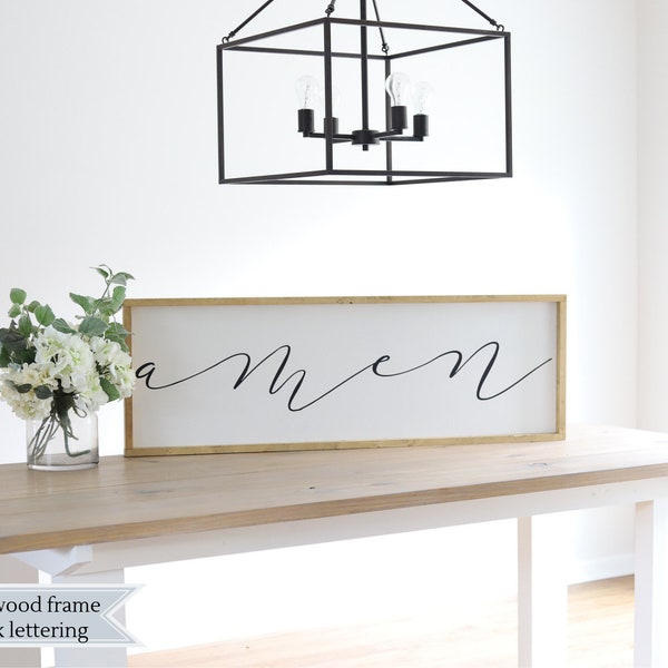 Amen Sign - Etsy