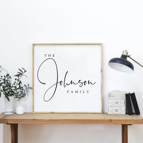 Last Name Decor - Etsy